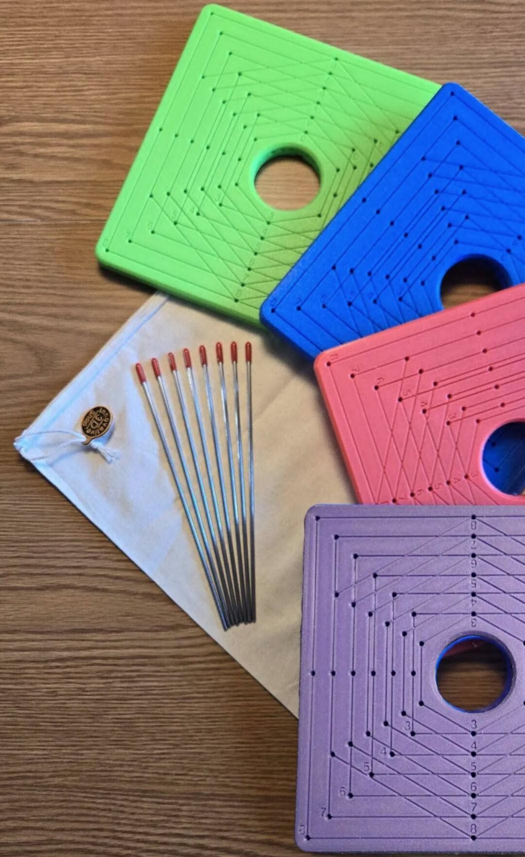 Personalized Quality Plastic Granny Square Blocking Board - 3 to 8 Inch ...