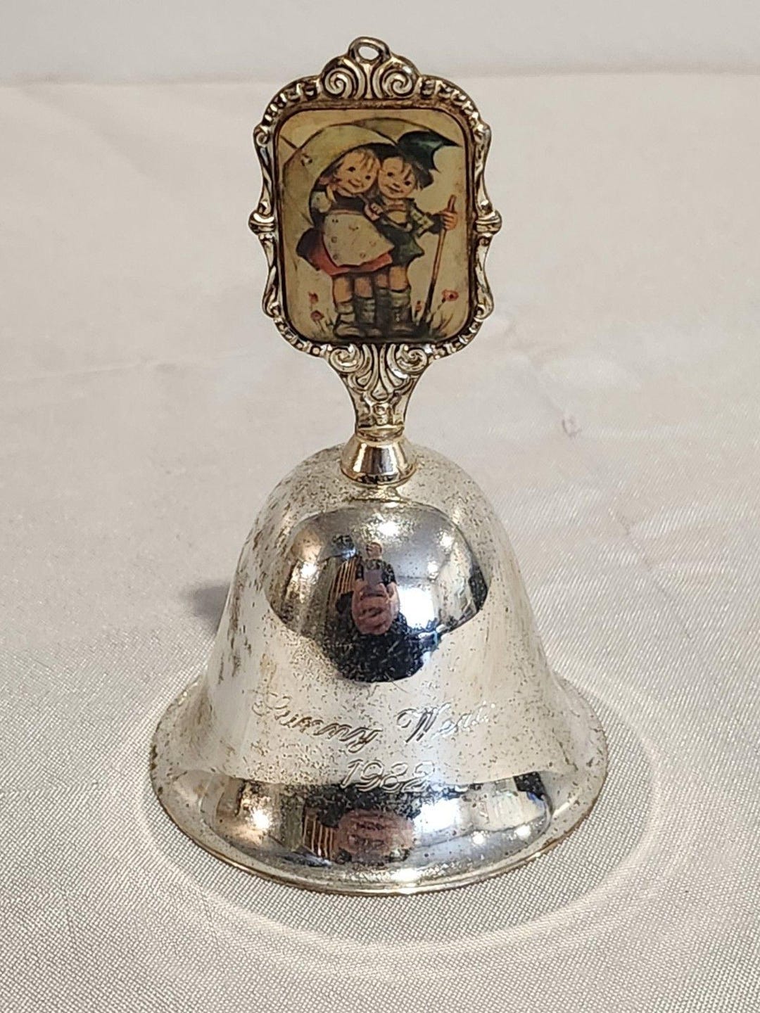 Hummel Sunny Weather Bell 1982 ARS Limited Ed. Silverplated West ...