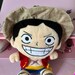 25cm Luffy Plushie, One Piece Plushie, Luffy Stuffed Plush Toy, Anime ...
