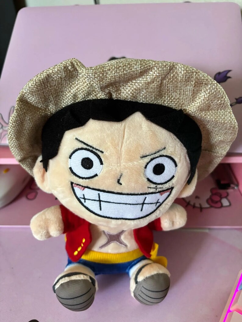 25cm Luffy Plushie, One Piece Plushie, Luffy Stuffed Plush Toy, Anime ...