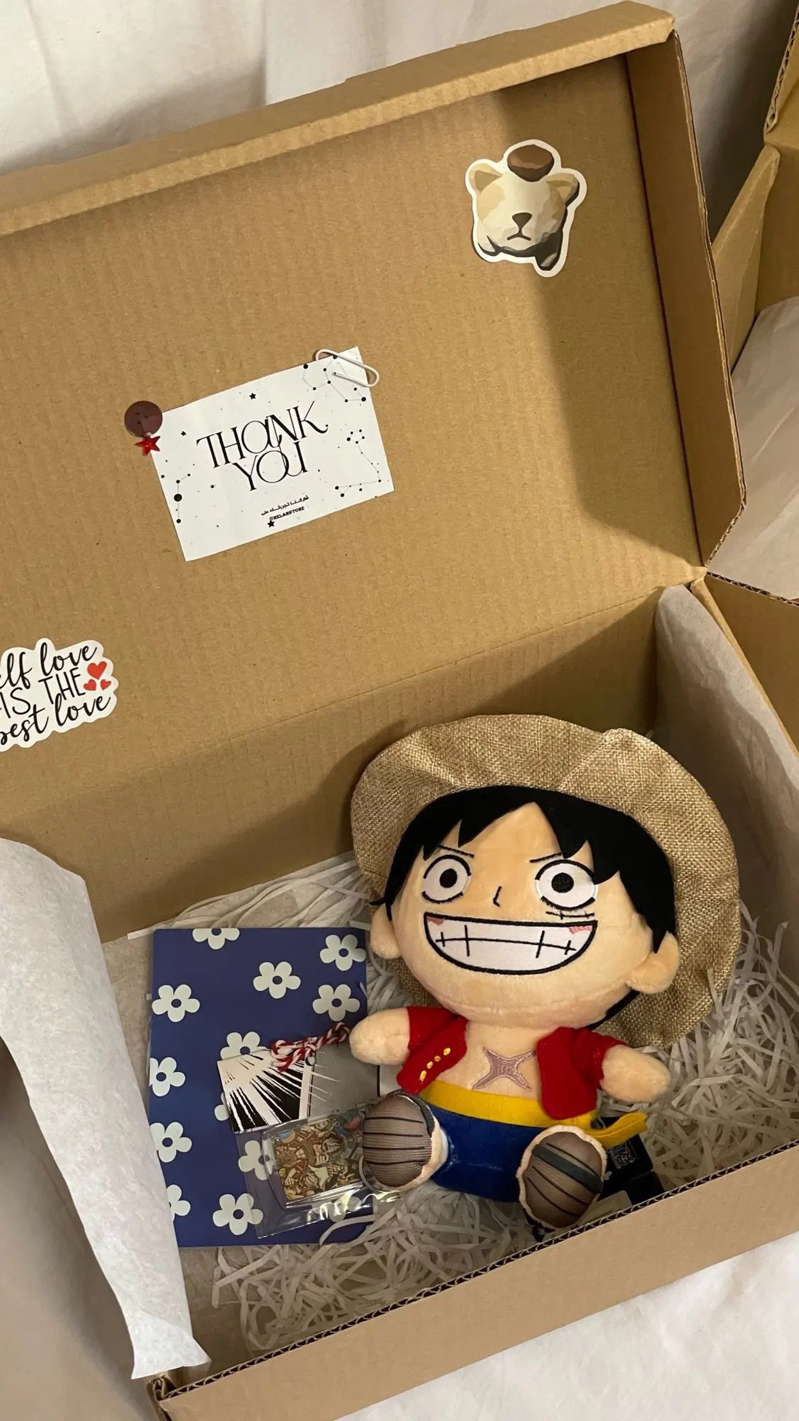 25cm Luffy Plushie, One Piece Plushie, Luffy Stuffed Plush Toy, Anime ...