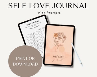 Digital Self Love Workbook Journey to Inner Healing Self Love Journal ...