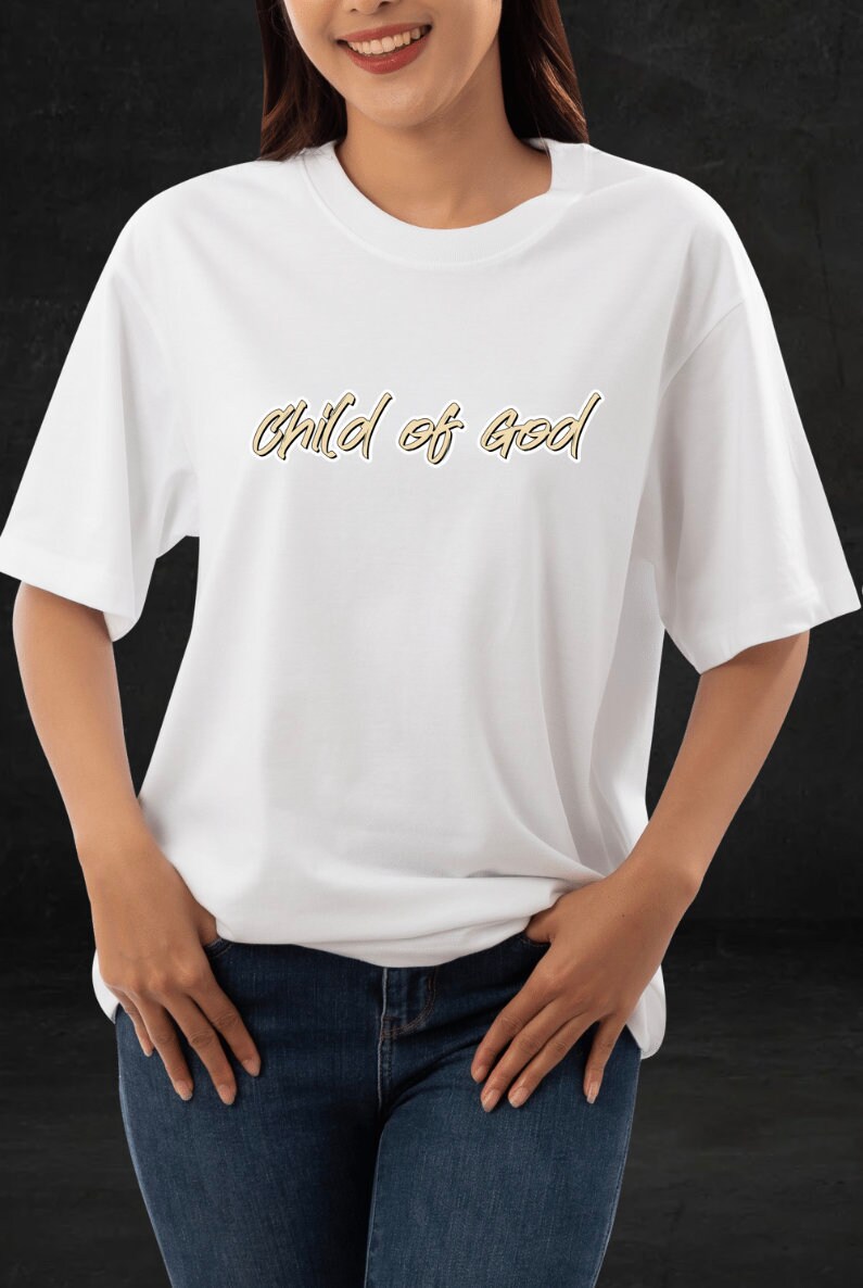 Child of God Shirt, Bible Verse Shirt, Aesthetic Fun Christian Gifts ...