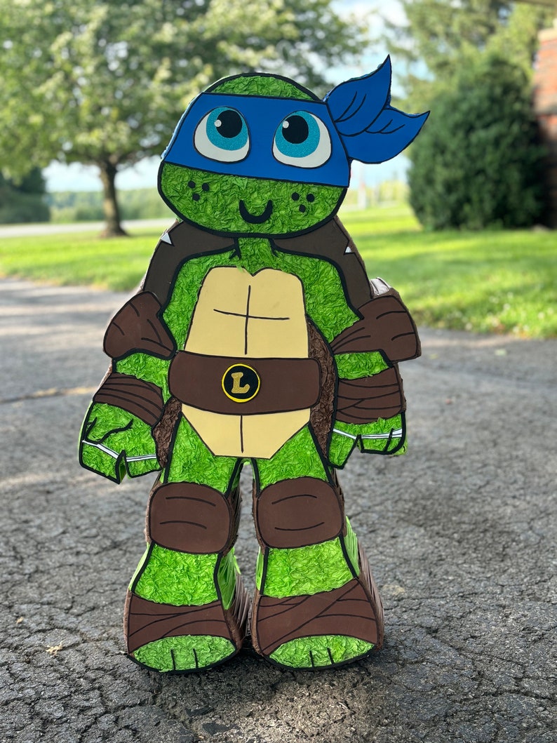 Ninja Turtle Inspired Piñata 29x18x4” Inches - Etsy