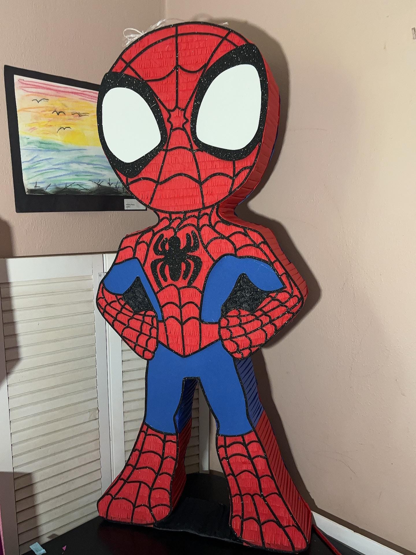 Piñata Inspired by Spider Man 30x18x4 Inches - Etsy