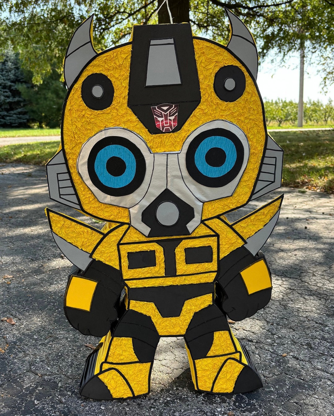 Transformers Bumblebee Robot Piñata Measures 29x18x4 Inches - Etsy