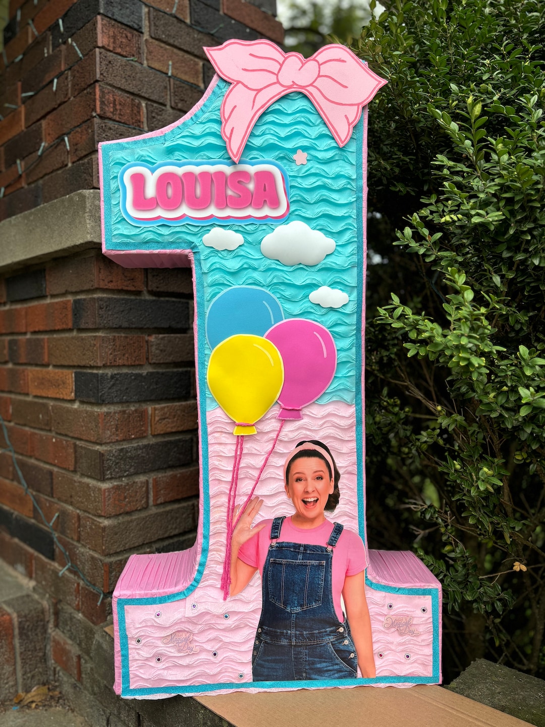 Ms. Rachel Themed Number Piñata, 30x20x4 Inches - Etsy