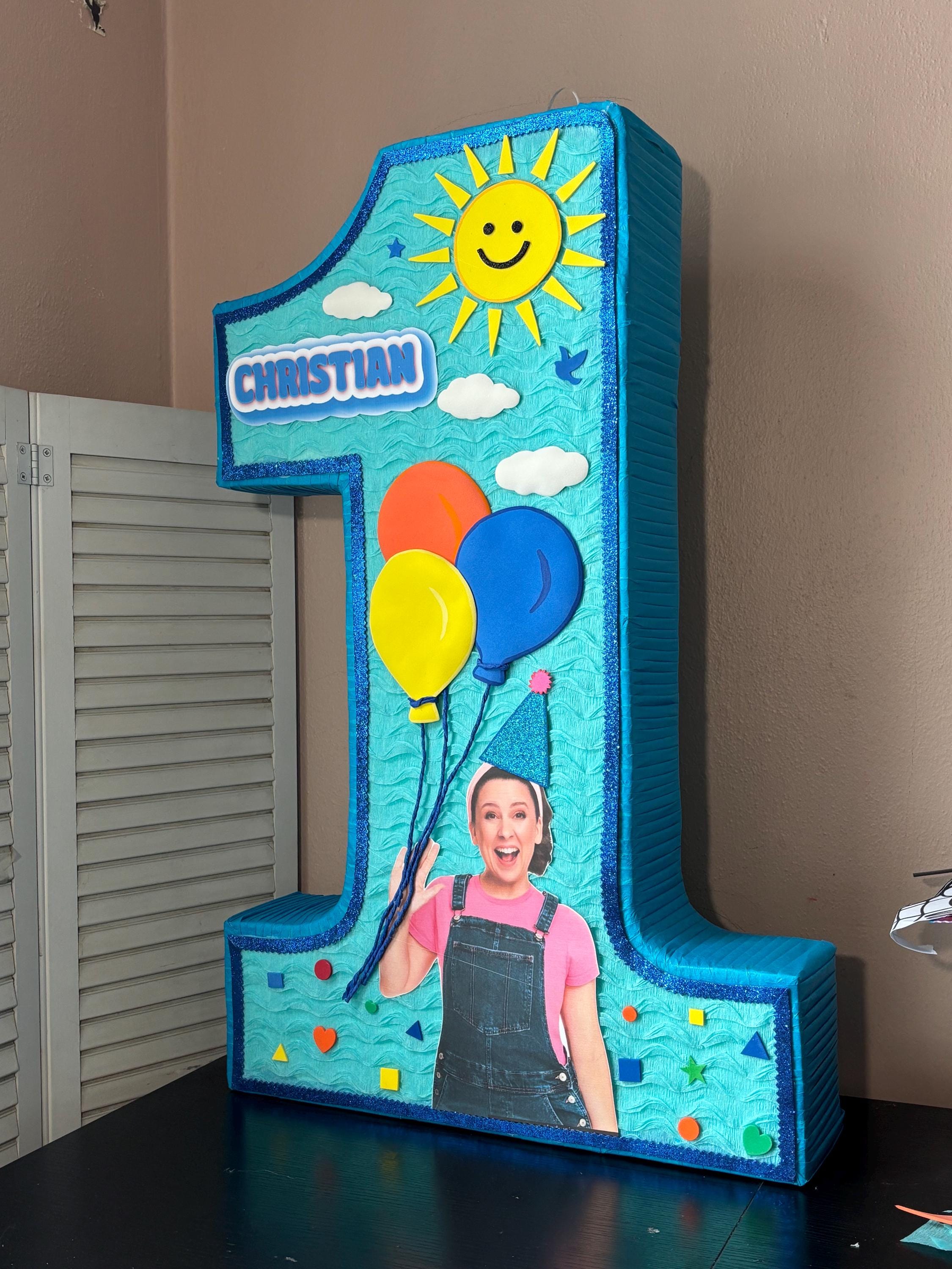 Ms. Rachel Themed Number Pinata for Kids Measures 30x20x4 Inches - Etsy