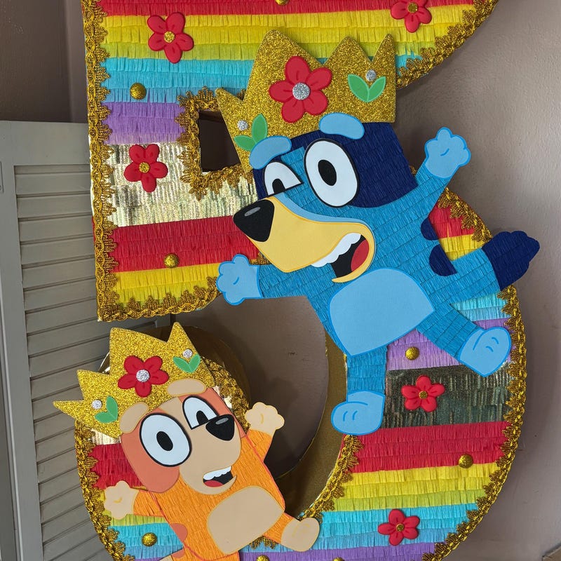 Bluey Pinata - Etsy