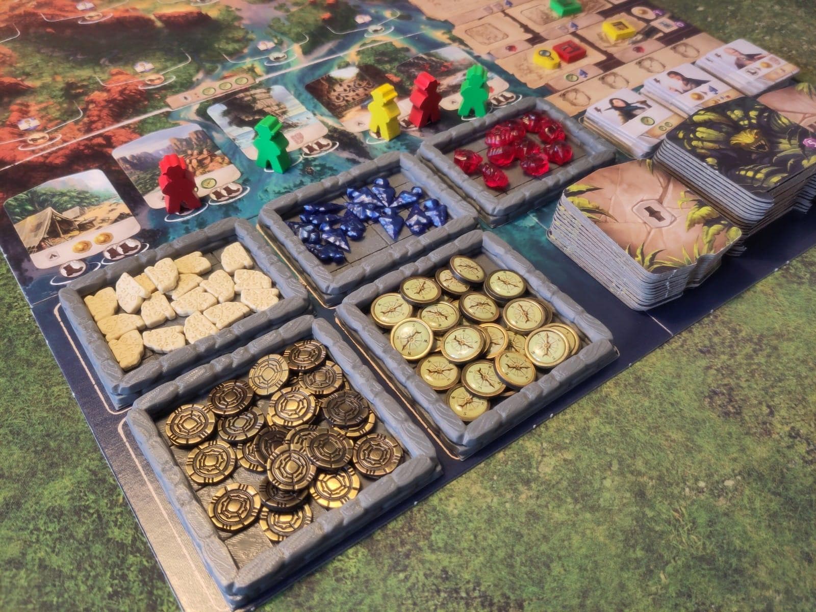 Lost Ruins of Arnak Resource Trays - Set of 5 Trays for Coins ...