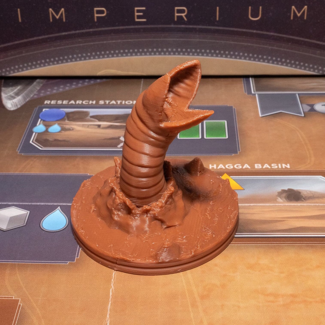 Dune Sandworm, Dune Imperium First Player Marker Token - Etsy