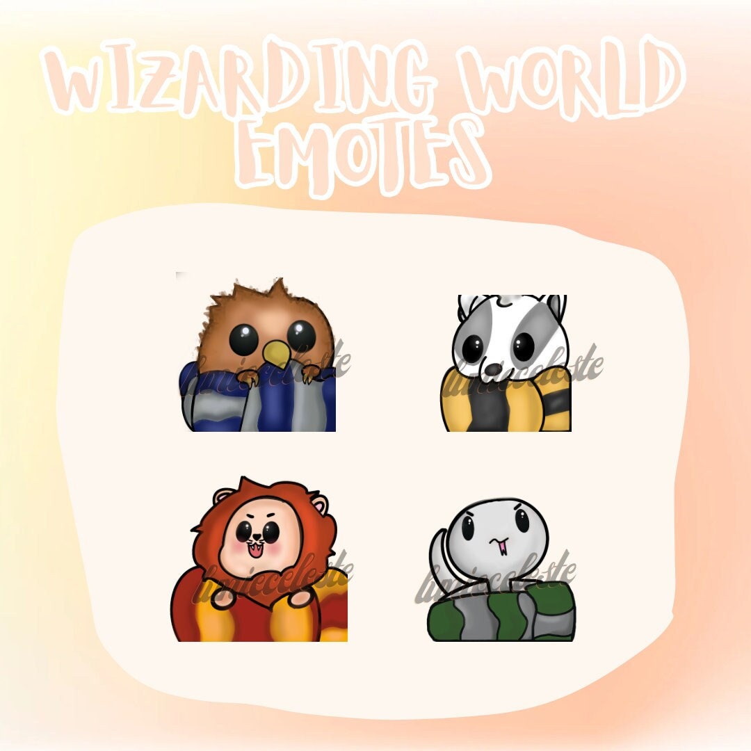 WIZARDING WORLD EMOTE Bundle - Etsy