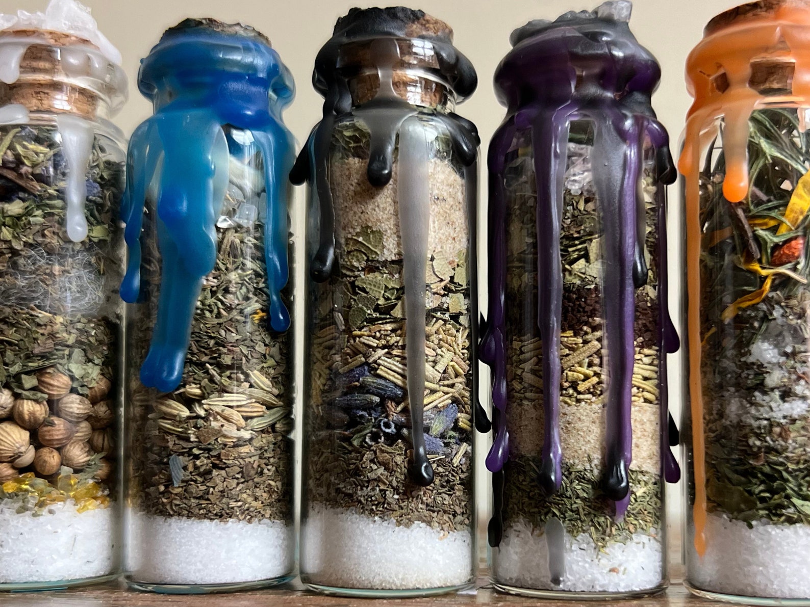 EMBRACE CHANGE Spell Jar Spell Bottle for Smooth Life Transitions Ease ...