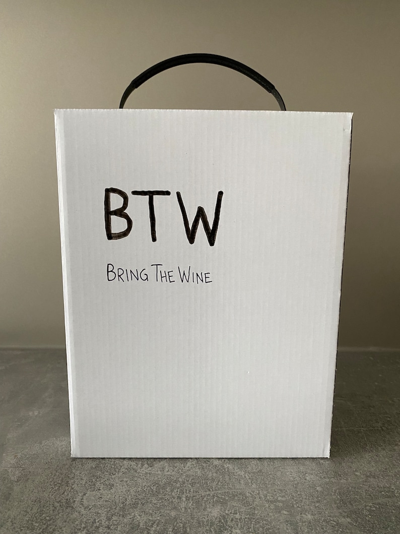 Wine Box With Fun Quotes - Etsy