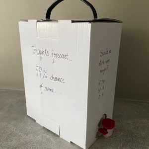 Wine Box With Fun Quotes - Etsy