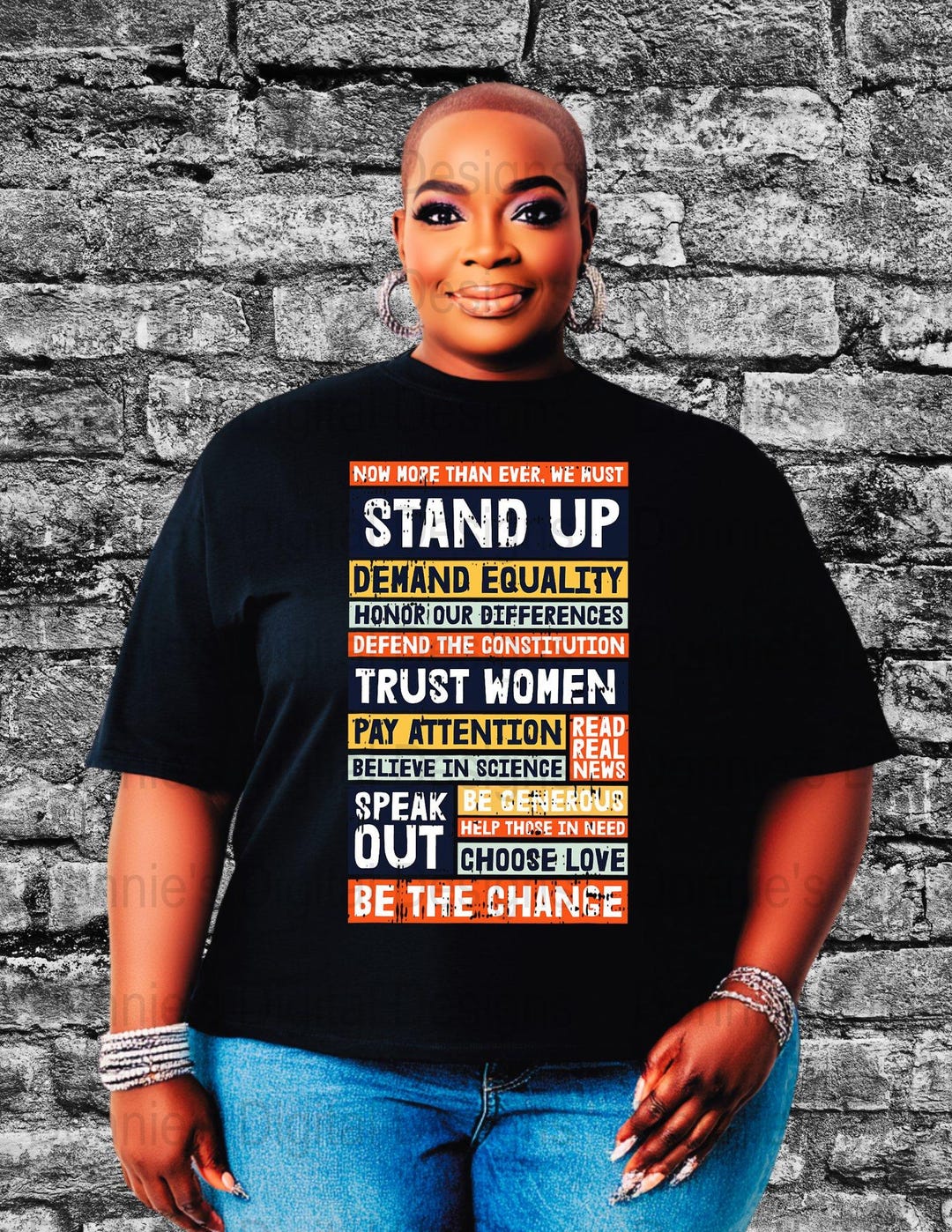 Stand up PNG, Demand Equality Digital File, Instant Download, Social ...