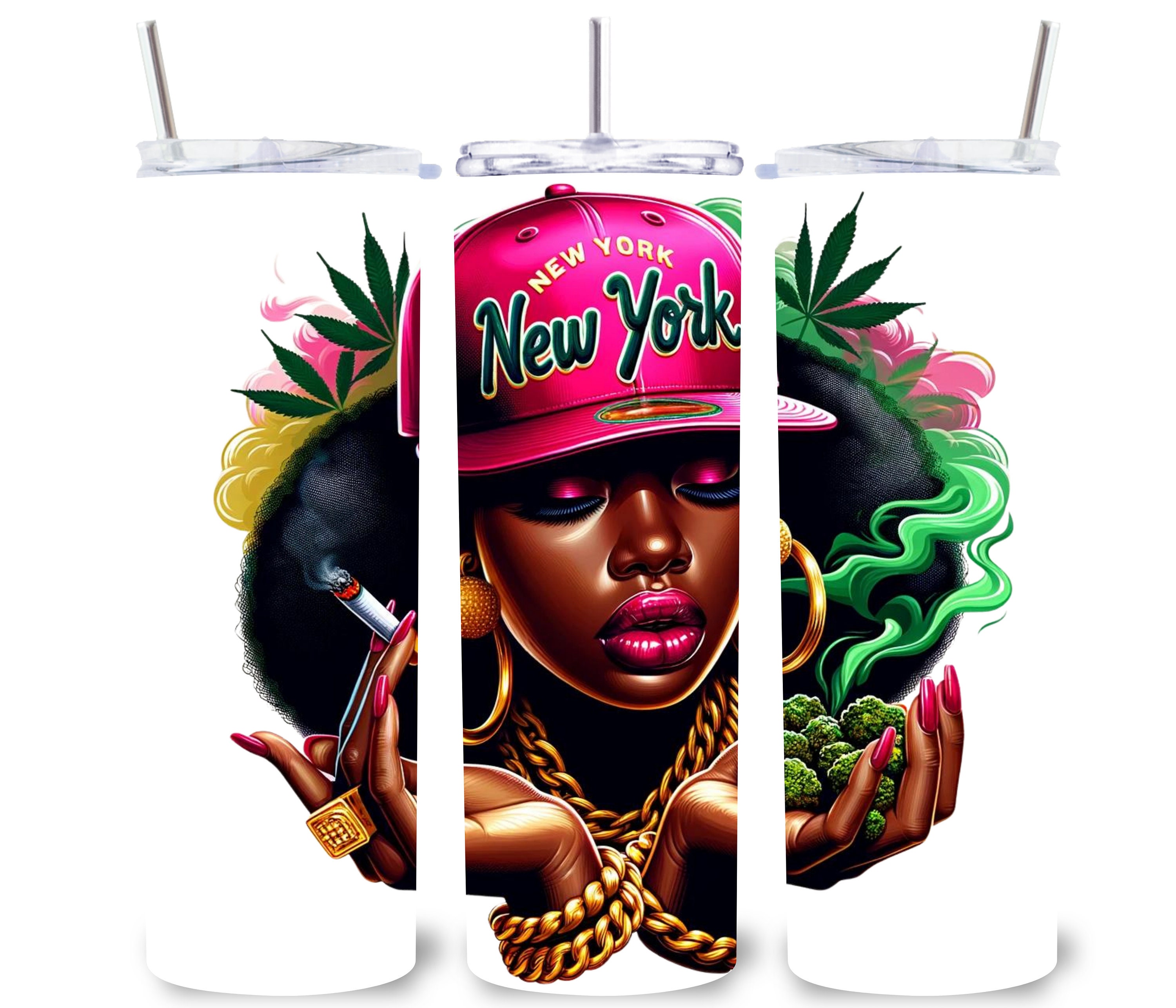 420 New York Black Woman PNG - Etsy