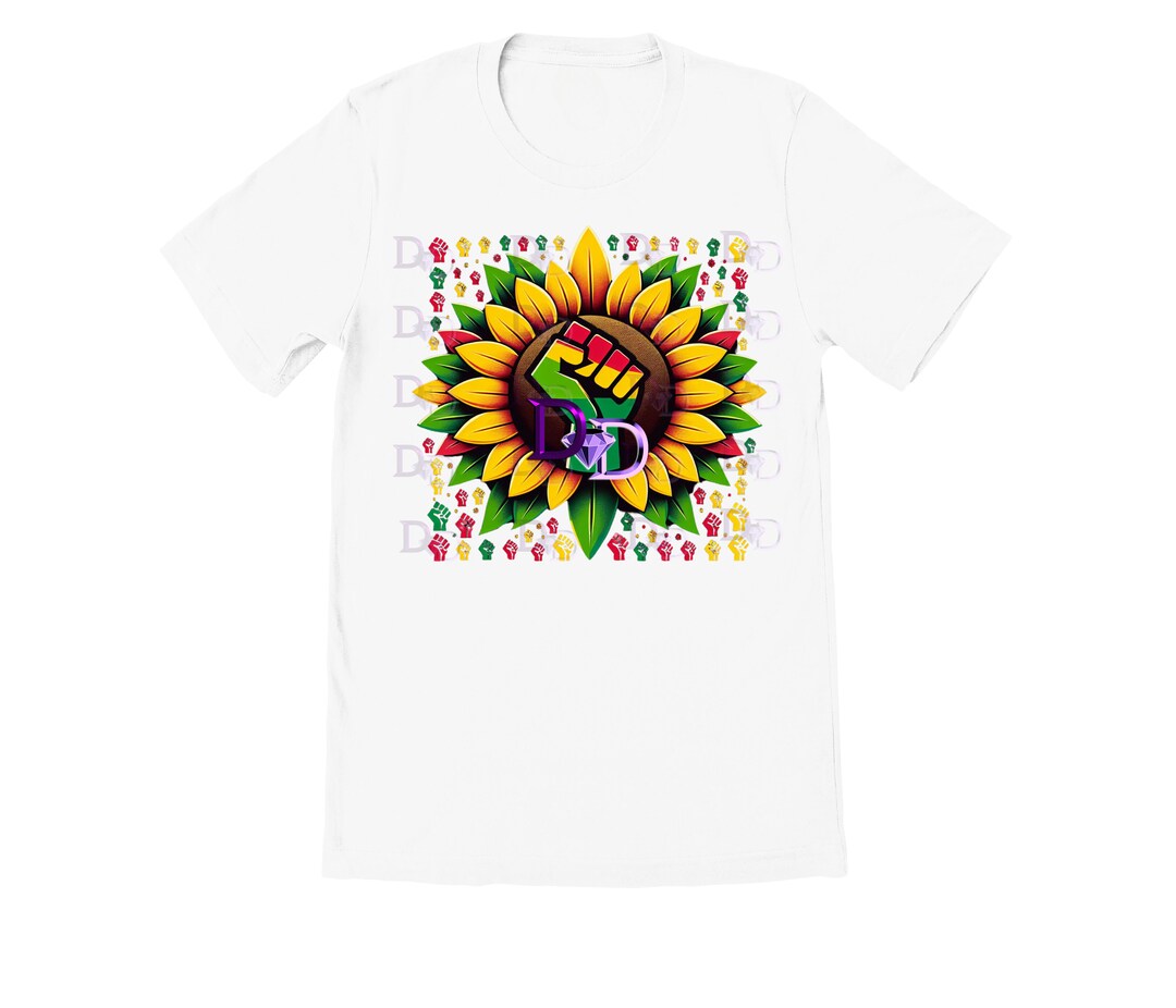Juneteenth: the Flower of Freedom, a Vibrant Fist in Digital Art - Etsy