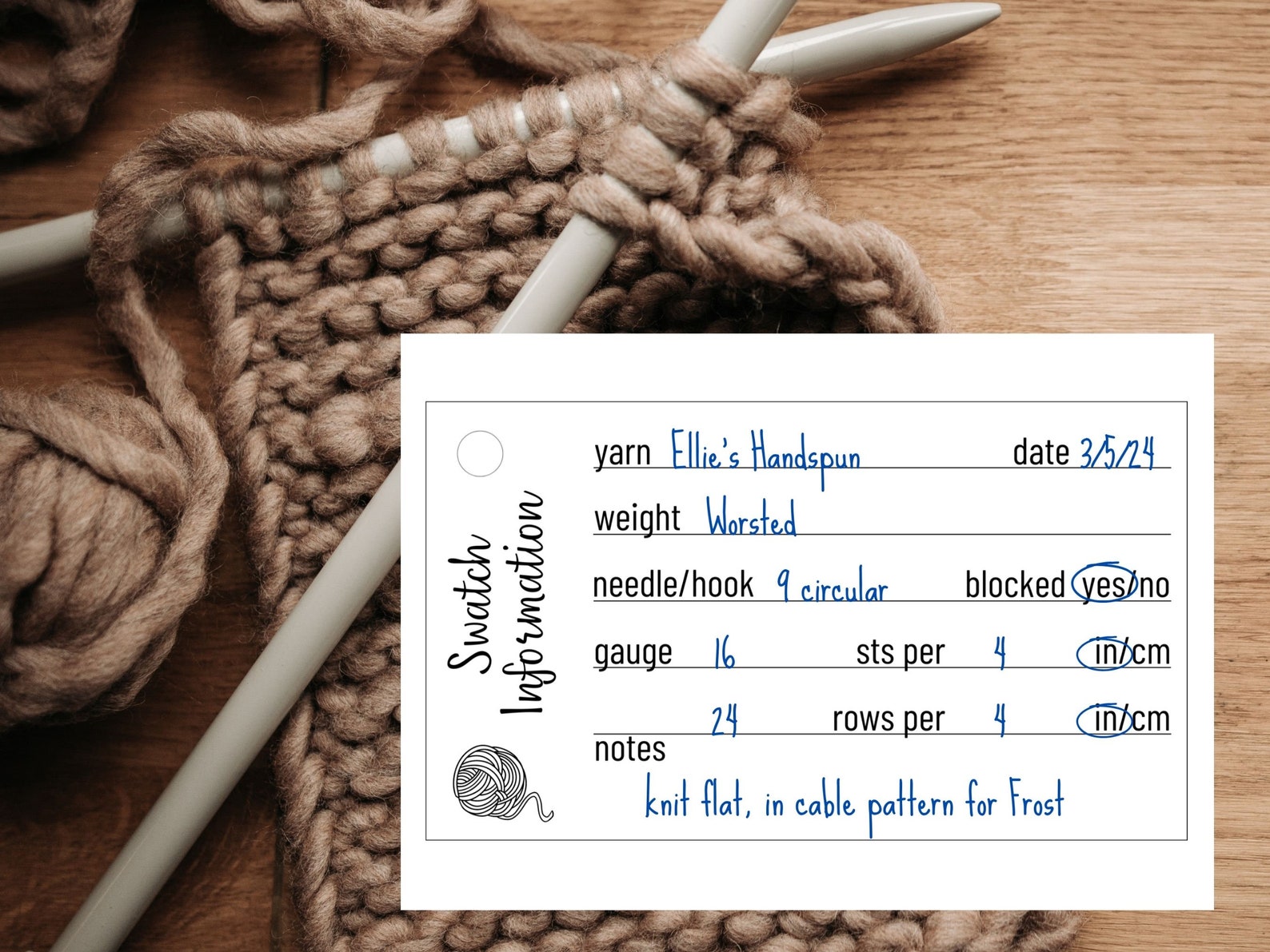 Printable Swatch Card, Printable Swatch Label, Craft Organization ...