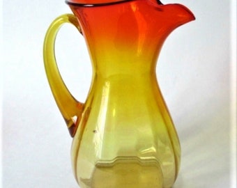 Amberina Glass - Etsy