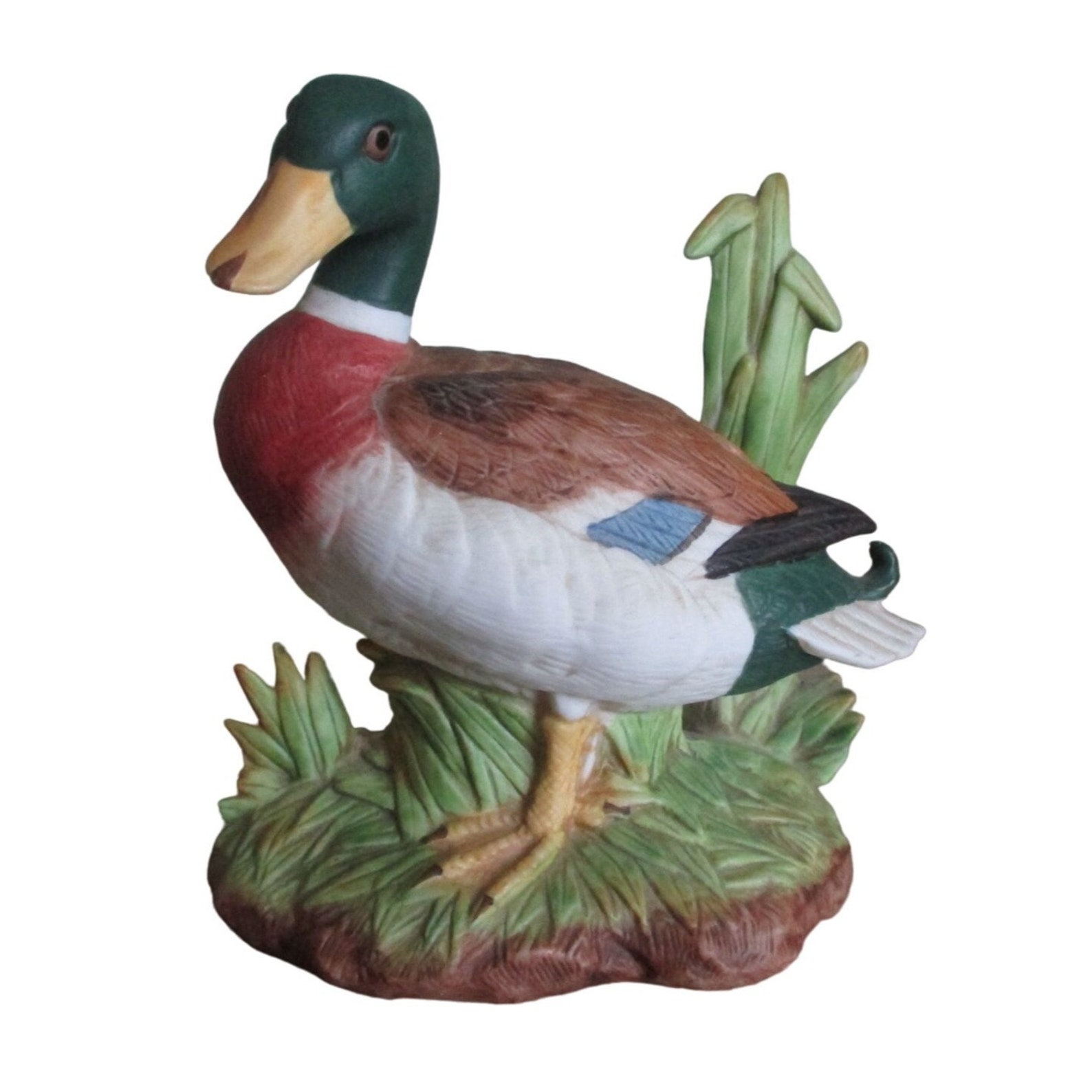 Vintage Homco Mallard Duck Bird Figurine - Wildlife Nature Home Decor ...