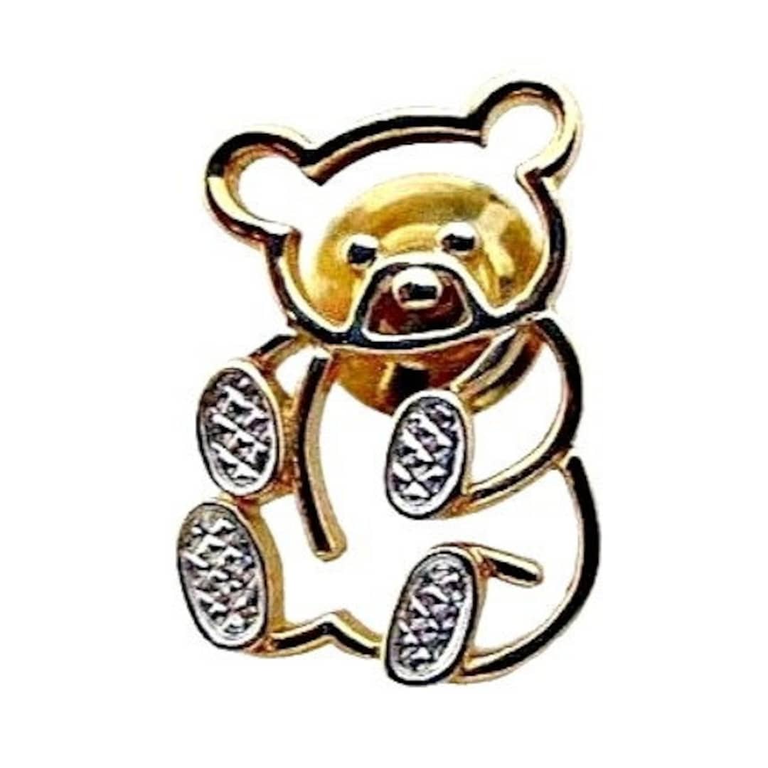 Vintage Avon Bear Tac Hat Lapel Pin 1980 Animal Collection - Etsy