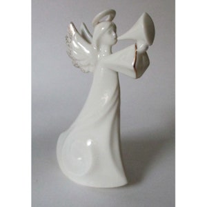 3 Mikasa Angel Porcelain Figurines 4" Tall - Vintage Christmas Home ...