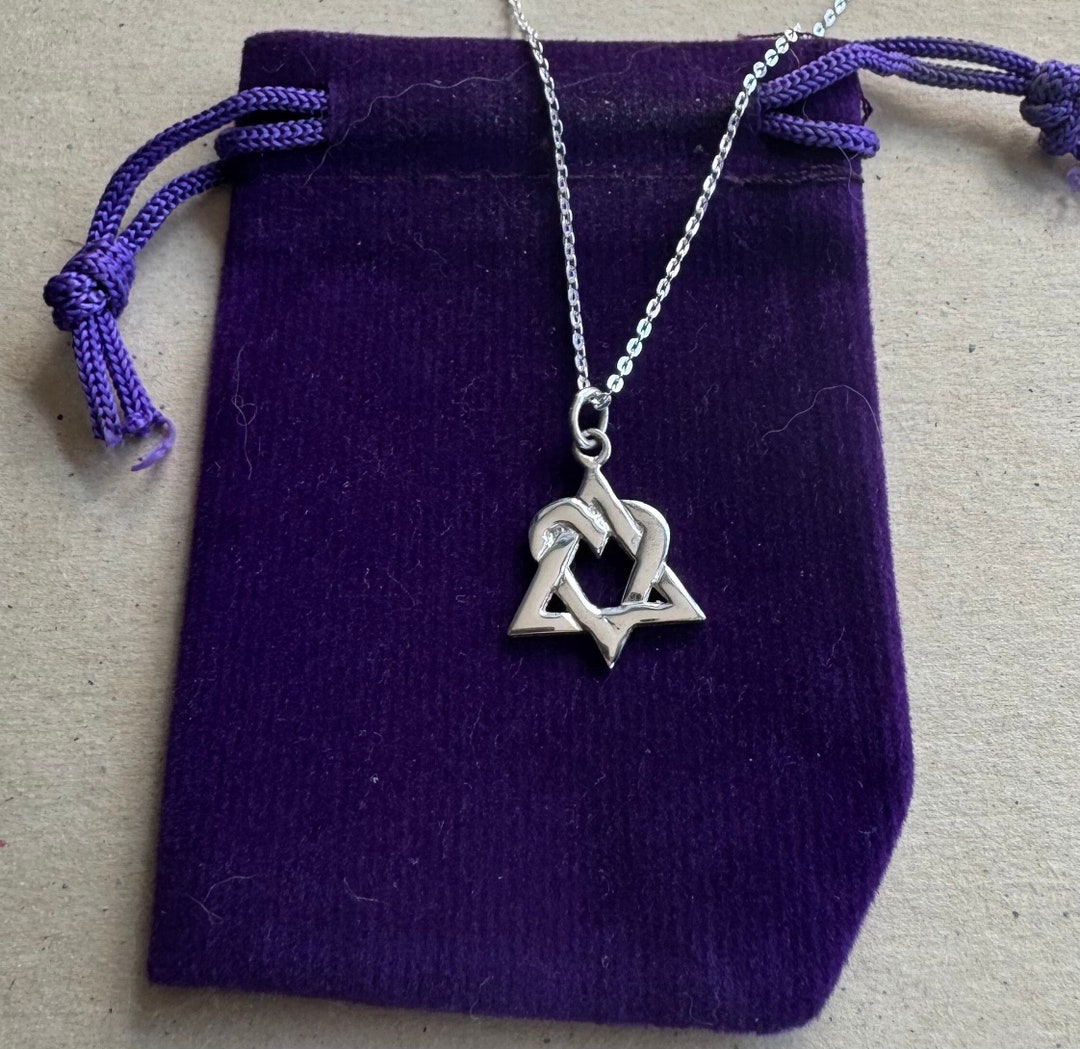 Adoption Fostering Symbol Pendant Handmade Sterling Silver (small Size ...