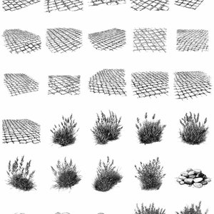 Brushes for Fantasy Map Making - 400 Pcs. Location Brushes. Perfect for ...