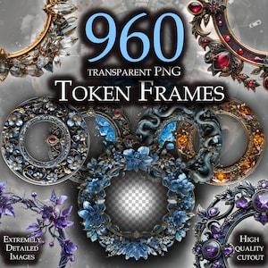 Whole Shop Bundle: DND Maps, Portraits, Tokens, Border Frames, Brushes ...