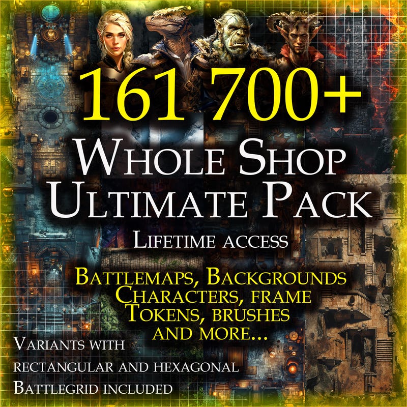 Dnd Border Art - Etsy