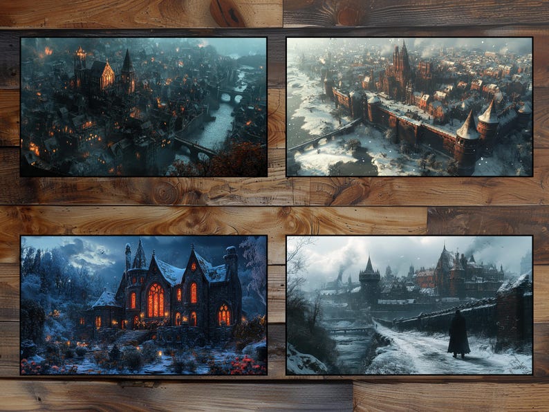 16,000+ Fantasy Backgrounds Bundle (ultra HD) for Dnd/ttrpg Backstories ...