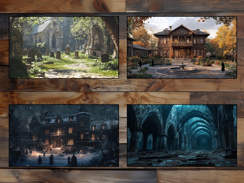 16,000+ Fantasy Backgrounds Bundle (ultra HD) for Dnd/ttrpg Backstories ...