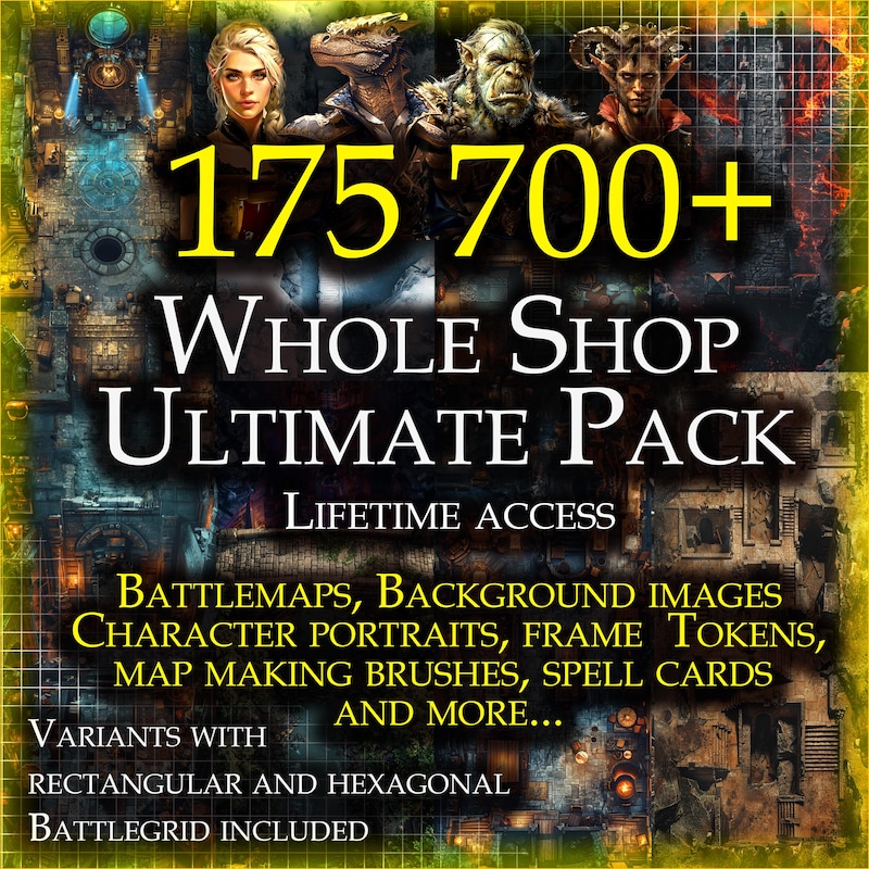 Dnd Tokens Map - Etsy