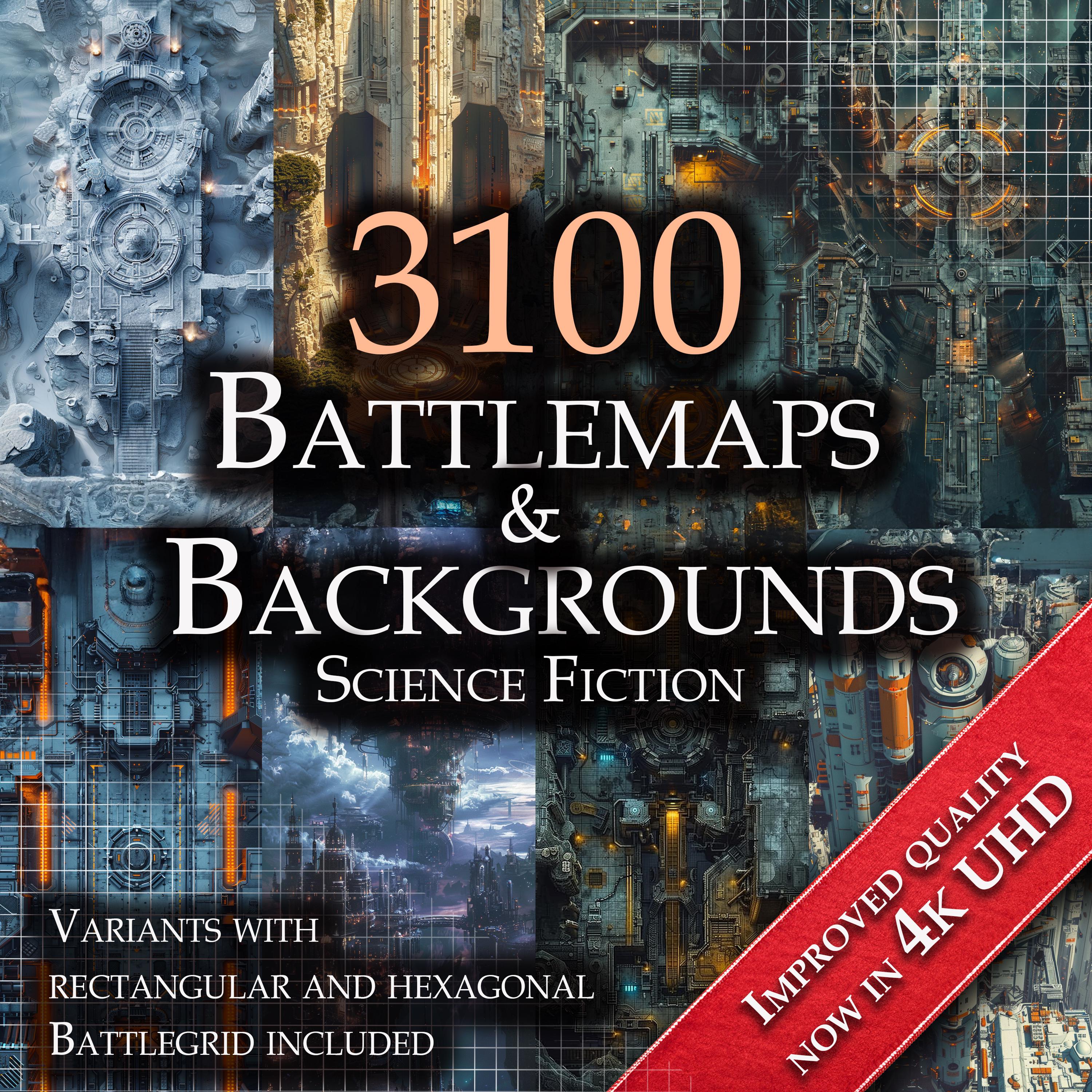 Dungeons and Dragons Compatible Battlemaps & Backgrounds in Science ...