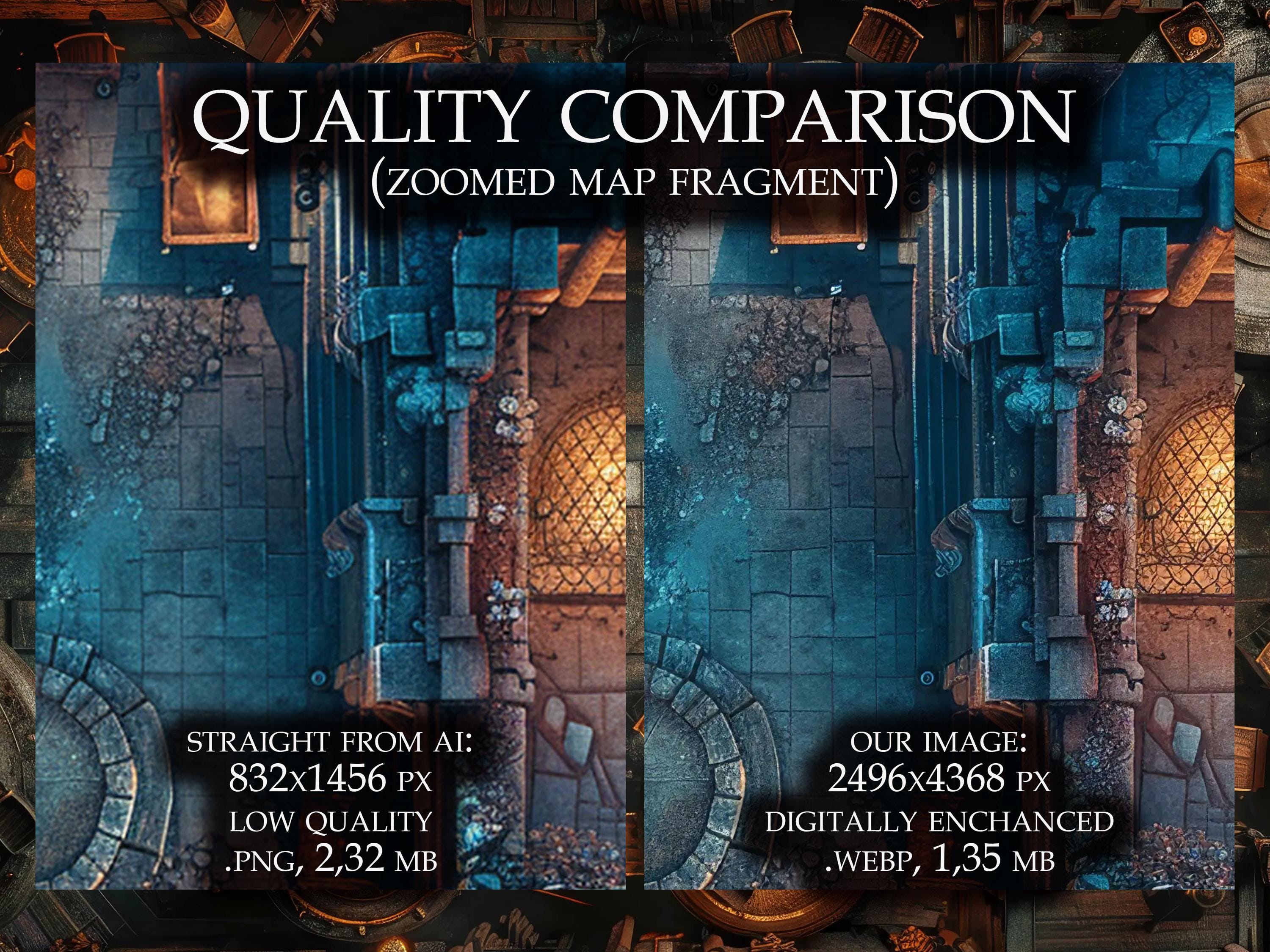 Dungeons and Dragons Battlemaps & Backgrounds in Science Fiction Theme ...