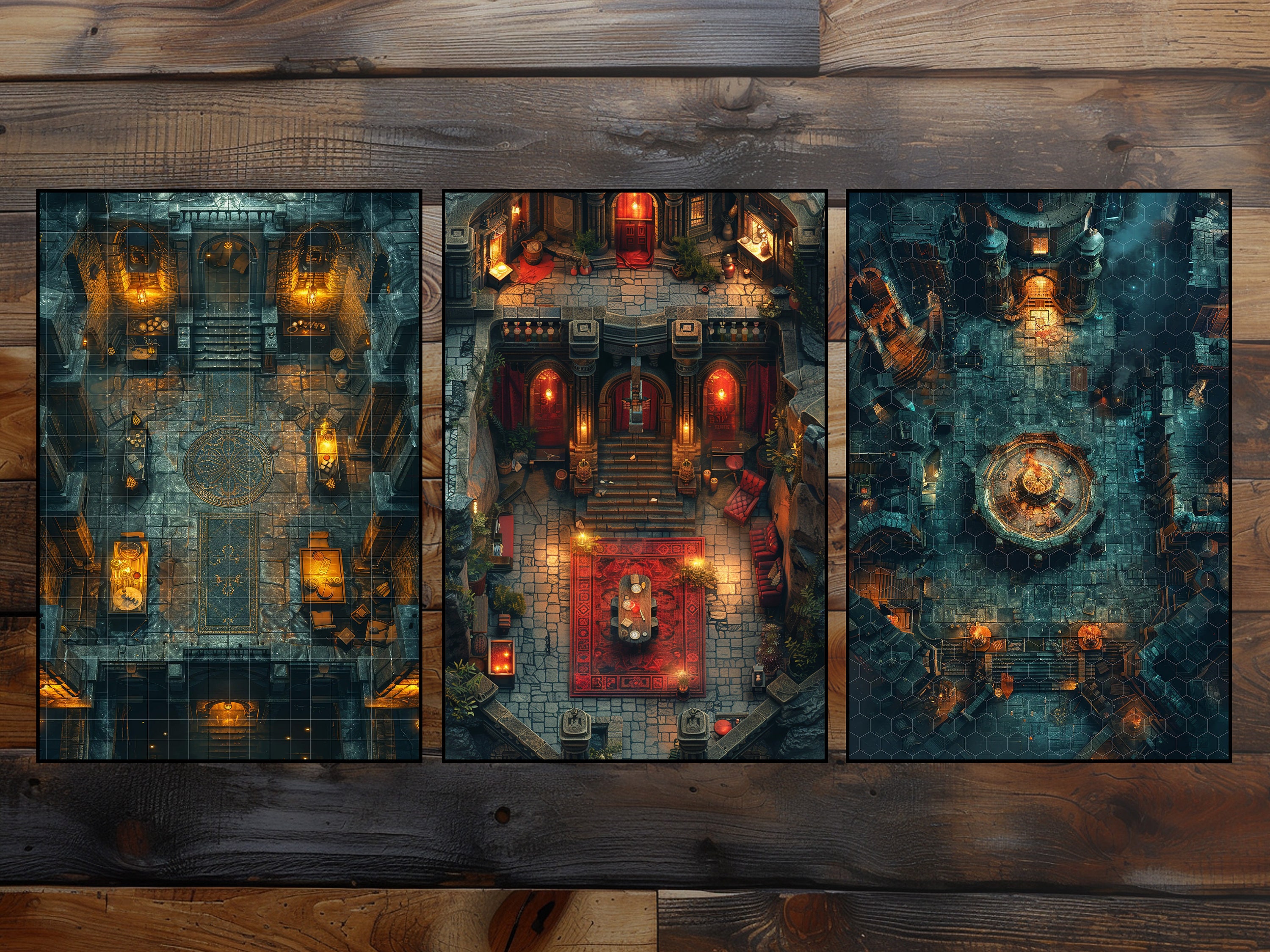 3100 Alchemist’s Lab Battlemaps and Backgrounds (dnd Compatible ...