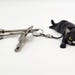 3D Printed Flexible Cat Keychain - Miniature Gift for Feline Lovers - Etsy