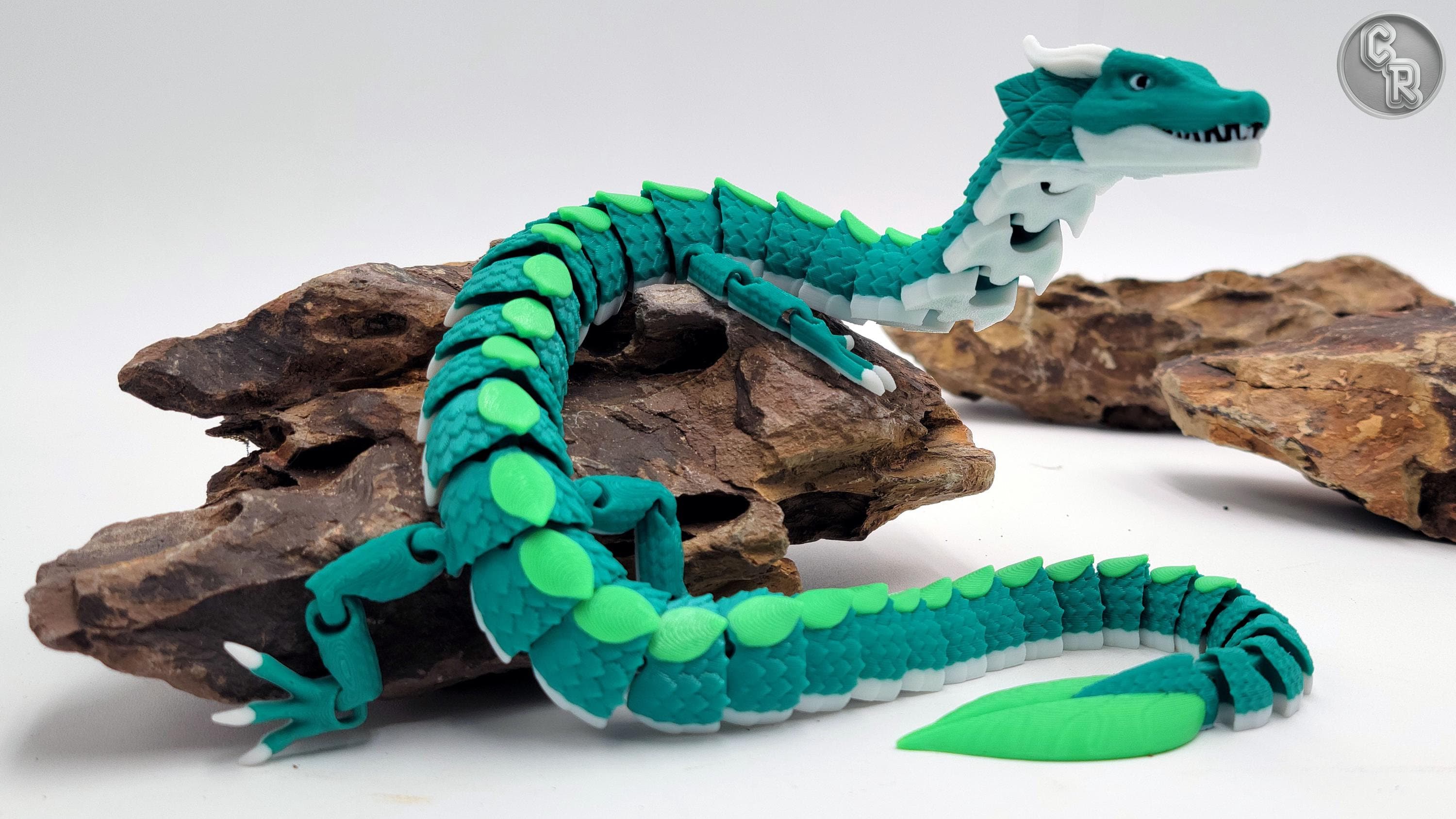 Flexible Leaf Dragon Fidget: 3D Printed Sensory Toy - Etsy