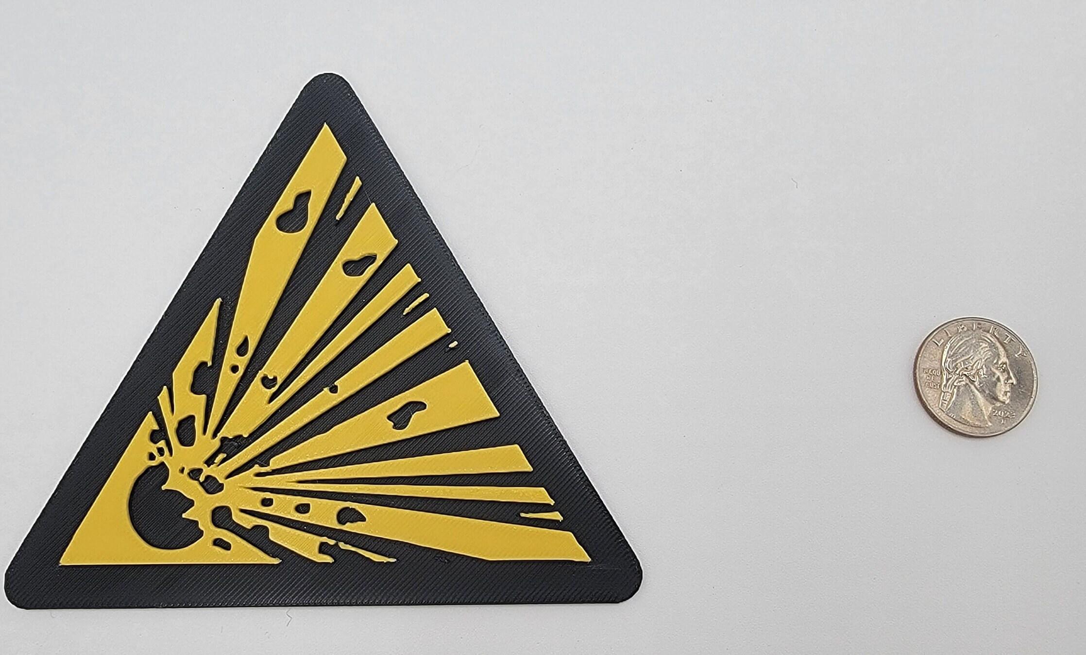 Unique Hazard Sign Magnets Explosive Box, Biohazard, and Radiation ...