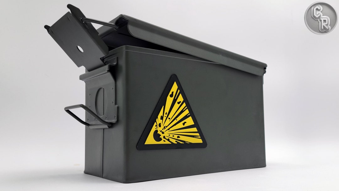 Explosion Risk Hazard Sign Magnet for Fridge, Cabinet, Locker ...