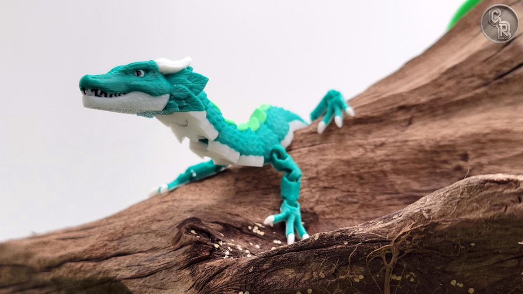 Flexible Leaf Dragon Fidget: 3D Printed Sensory Toy - Etsy