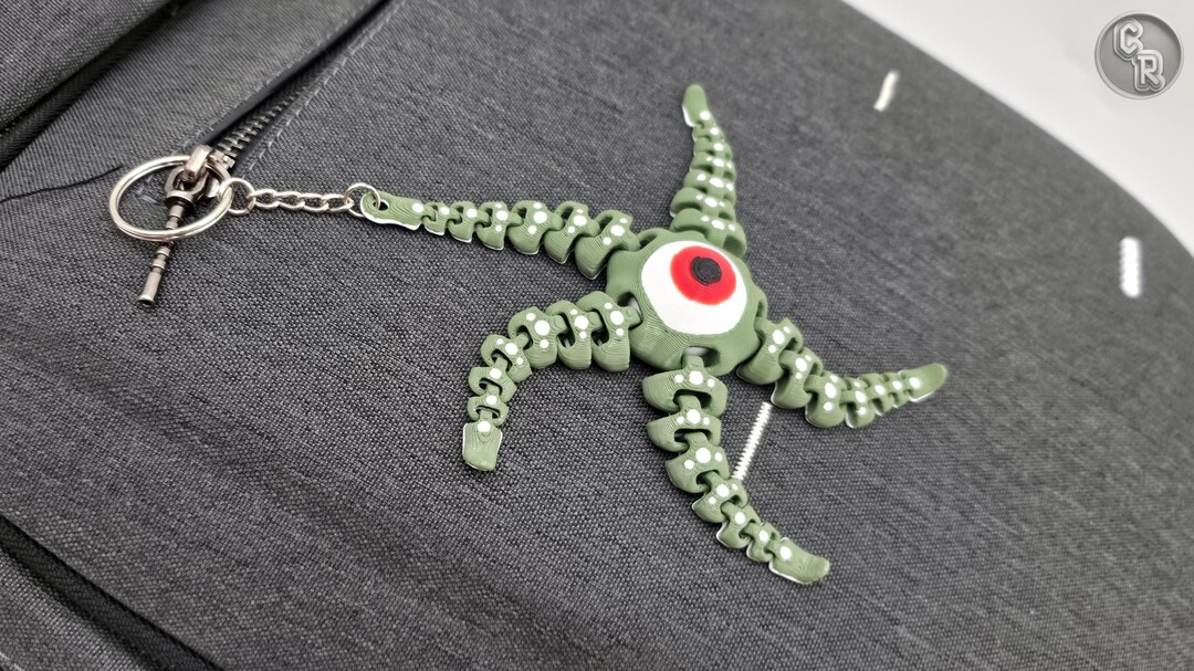 Spooky Articulated Starfish Fidget Toy: Halloween Horror Keychain - Etsy