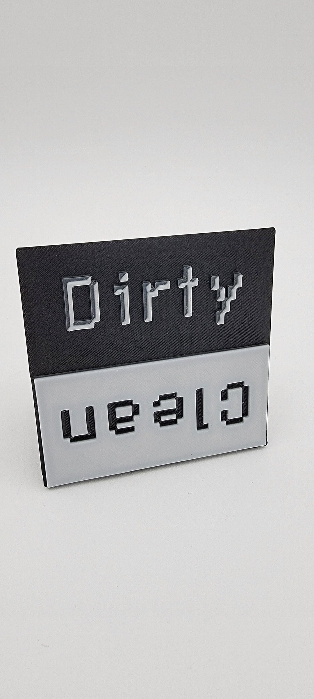 Clean/dirty Sign, 3D Printed Magnet Great for Dishwashers, Clothes ...