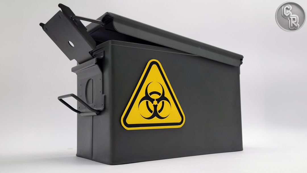 Resident Evil Inspired Biohazard Magnet - Warning Sign for Fridge ...