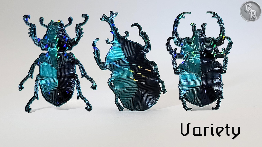 Vibrant 3D Beetle Insect Magnets for Kitchen Appliances and Event ...