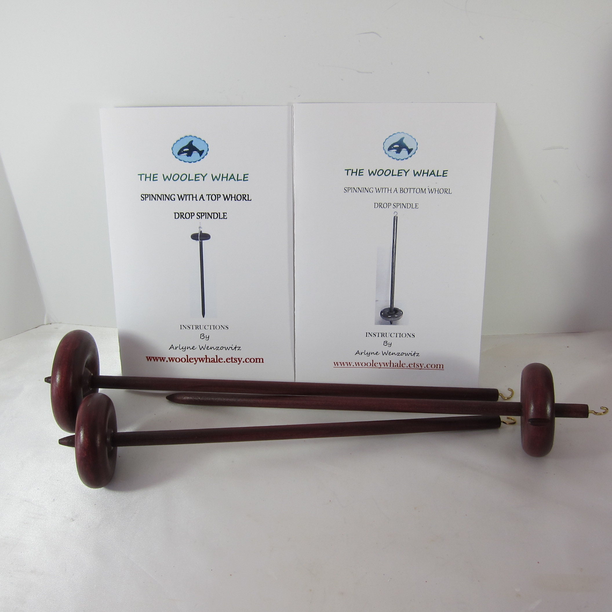 Deluxe Drop Spindle Yarn Spinning Kit With Standard Top and - Etsy Canada