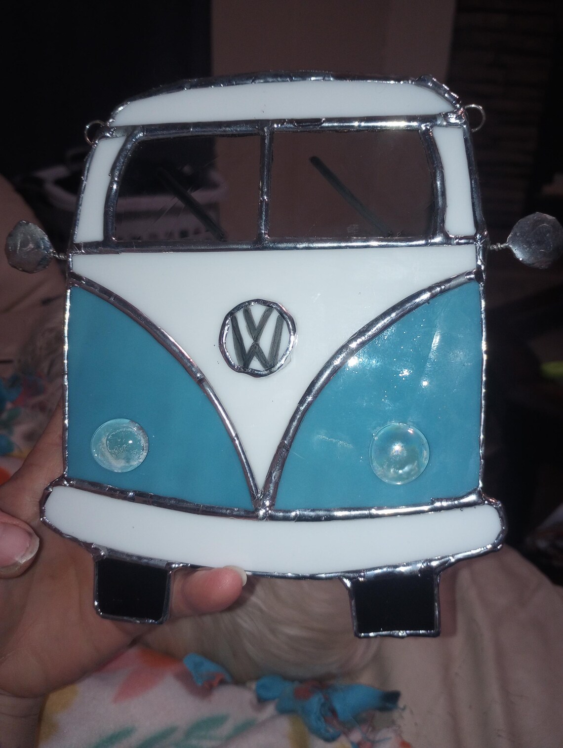 Stained Glass VW Bus - Etsy UK