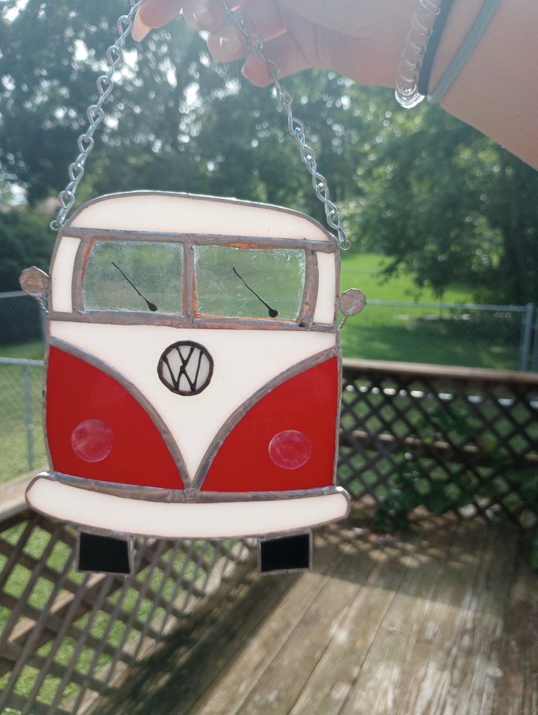 Stained Glass VW Bus - Etsy Canada