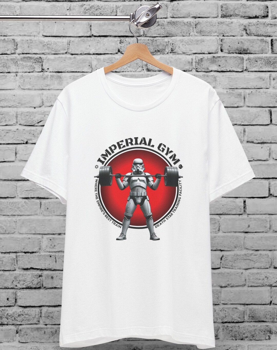 Stormtrooper Imperial Gym Unisex T-shirt , Star Wars Shirt , Gym ...